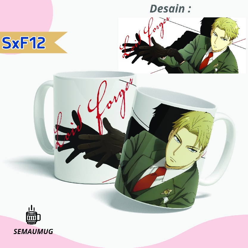 Jual MUG ANYA LOID YOR FORGER SPY X FAMILY KADO ANIME GELAS CANGKIR ...