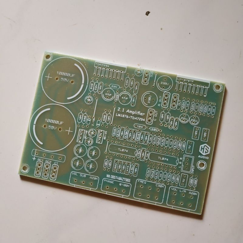 Jual pcb 2.1 amplifier lm1876 + tda7294 | Shopee Indonesia