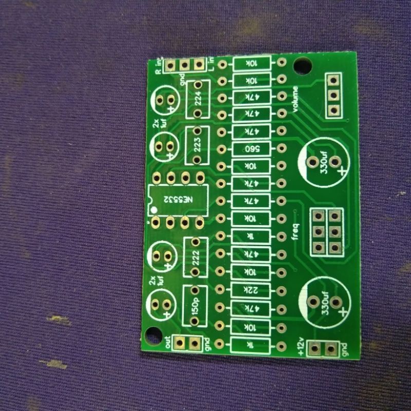Jual PCB filter subwoofer single supply 12V. | Shopee Indonesia