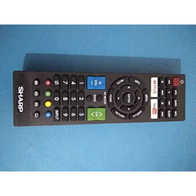 Jual REMOTE/REMOT TV LCD LED SMART TV ANDROID TV SHARP AQUOS GB275WJSA MULTI | Shopee Indonesia