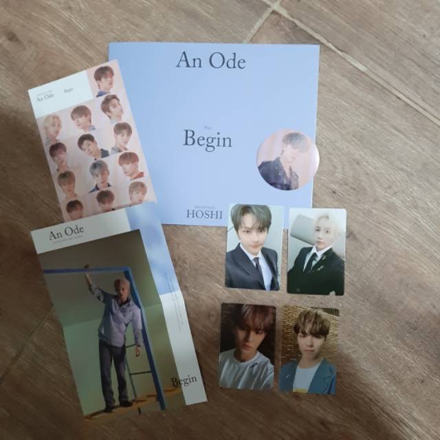Jual SEVENTEEN AN ODE MINGYU VERNON JEONGHAN JUN PHOTOCARD SCOUPS MINI POSTER HOSHI MINI ...