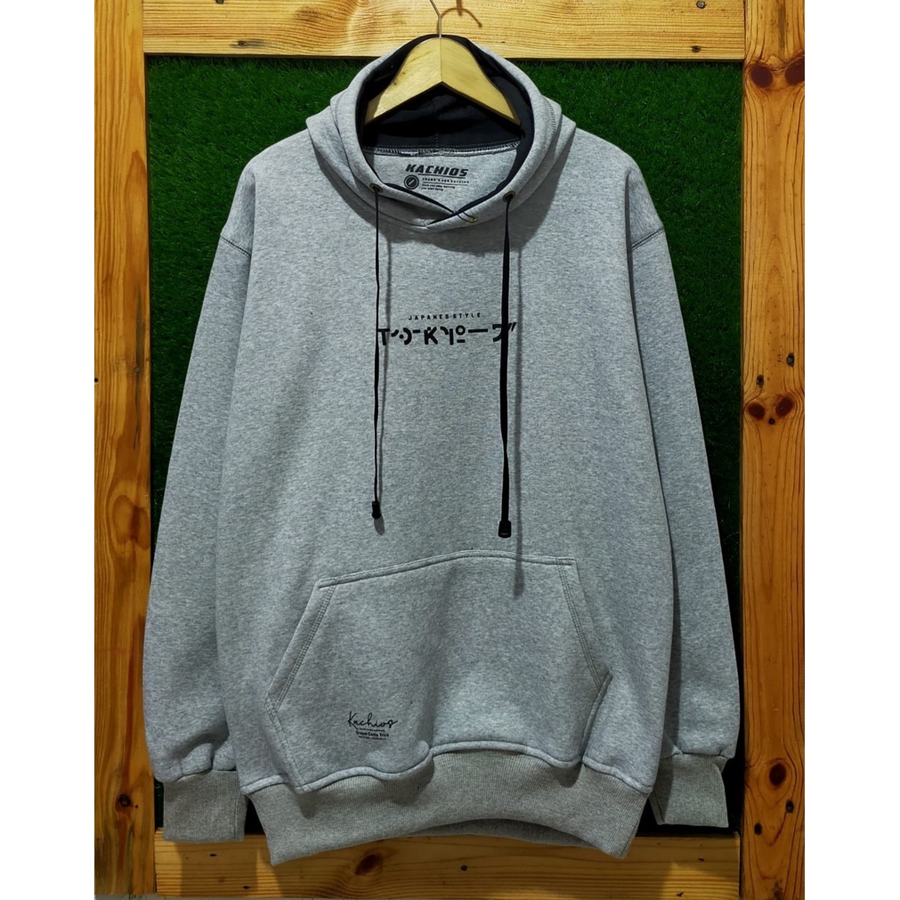 Jual Hoodie Premium Sweater Hoodie Pria Distro Kachios Bruno Mars Abu Original Tebal Size M L XL ...