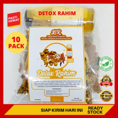 Jual PAKET JSR DETOX RAHIM HERBAL ALAMI UTK PROMIL MEREDAKAN NYERI HAID ...