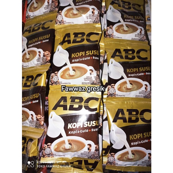 Jual Kopi ABC Kopi Gula Susu Sachet 31gram RENCENG ( ISI 10 ) | Shopee Indonesia