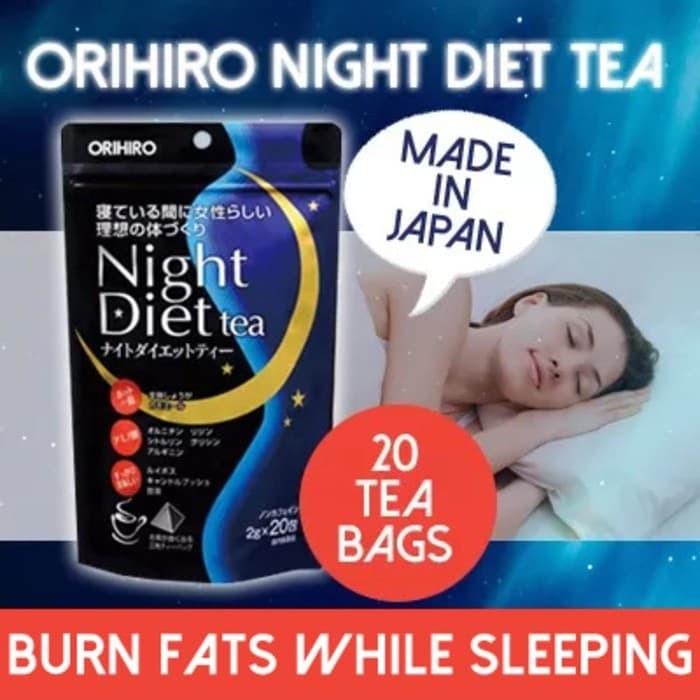 Jual Orihiro Night diet Tea from Japan (hand carry) | Shopee Indonesia