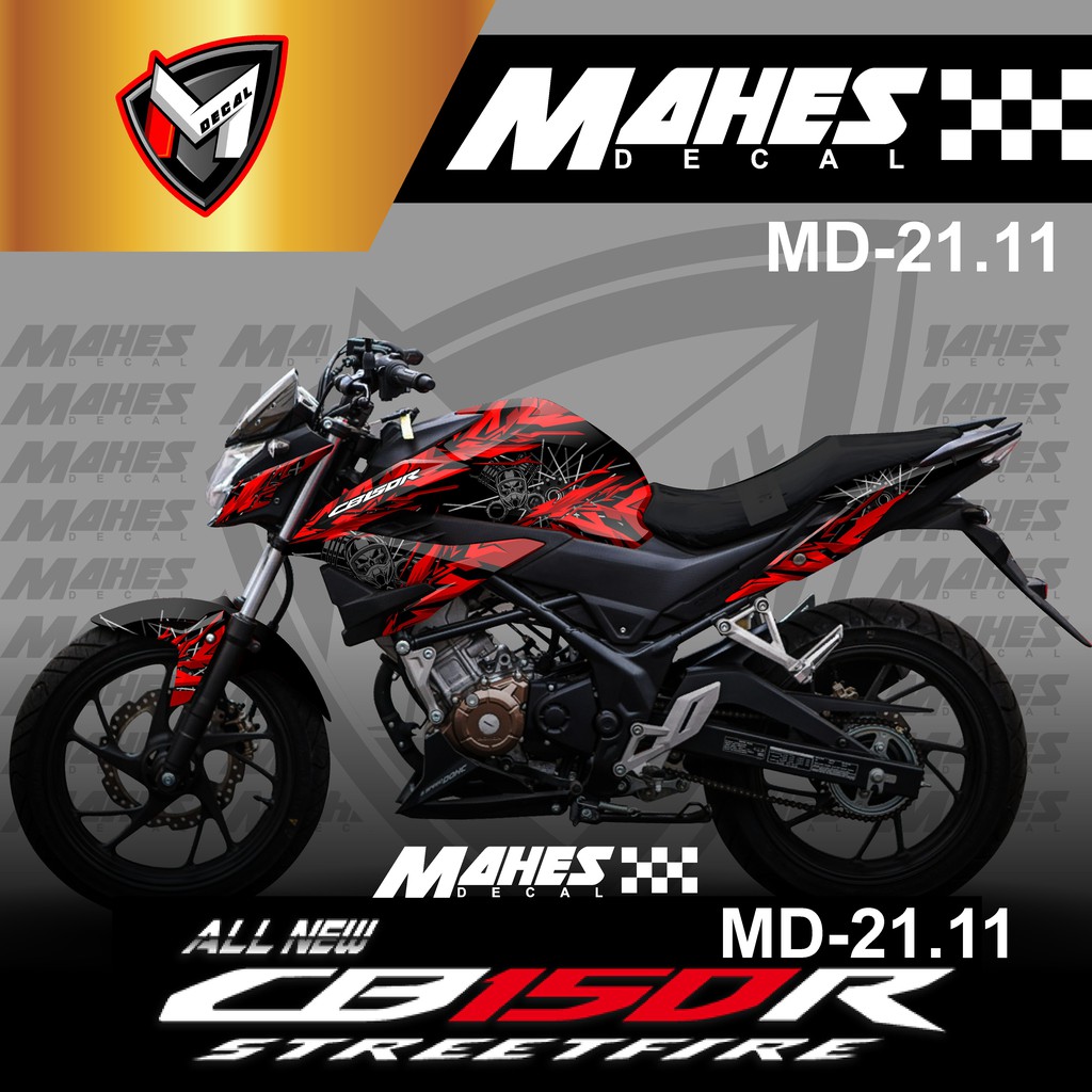 Jual Decal Sticker Striping CB 150R Streetfire Fullbody - Dekal Stiker ...