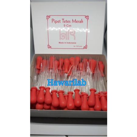 Jual Pipet tetes kaca (Merah)Original | Shopee Indonesia
