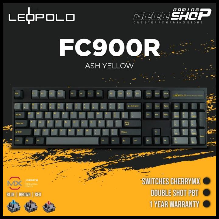 Jual Leopold Fc900R Ash Yellow Mechanical Gaming Keyboard | Shopee ...
