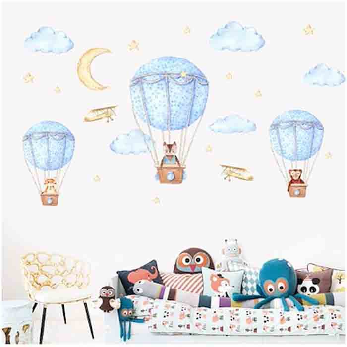 Jual METH JM7343 THREE BALLON AIR WALL STIKER 60X90 WALSTIKER ...