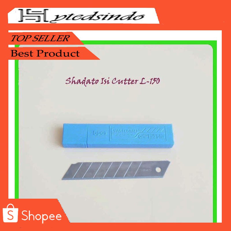Jual Isi Cutter Besar L-150 / Refill Cutter Blade SHADATO | Shopee ...