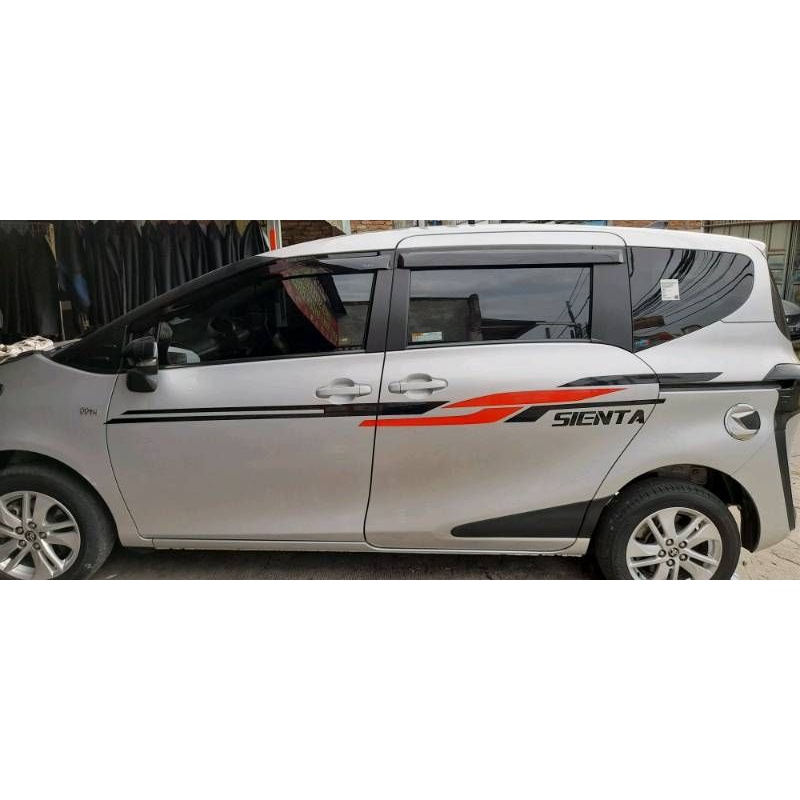 Jual STICKER STICKER MOBIL SIENTA CUTTING STICKER TOYOTA SIENTA LIST ...