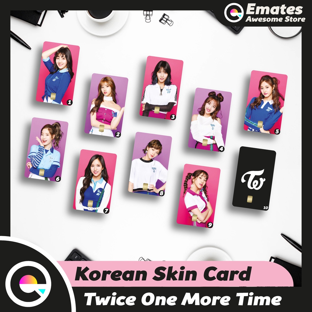 Jual [Stiker Atm] Sticker Skin Kartu ATM Twice One More Time | Shopee ...