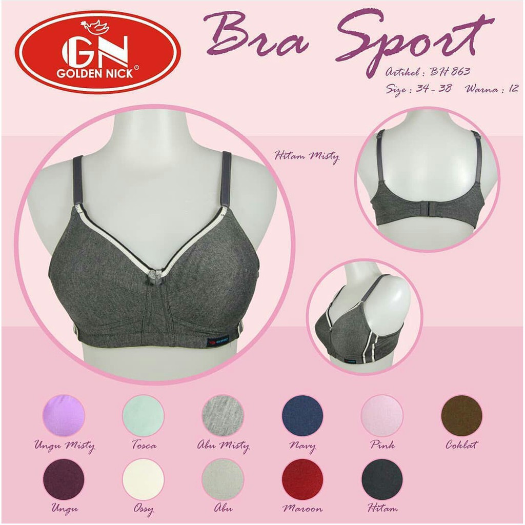 Jual BRA GOLDEN NICK 863 BH GOLDEN NICK 863 KATUN | Shopee Indonesia