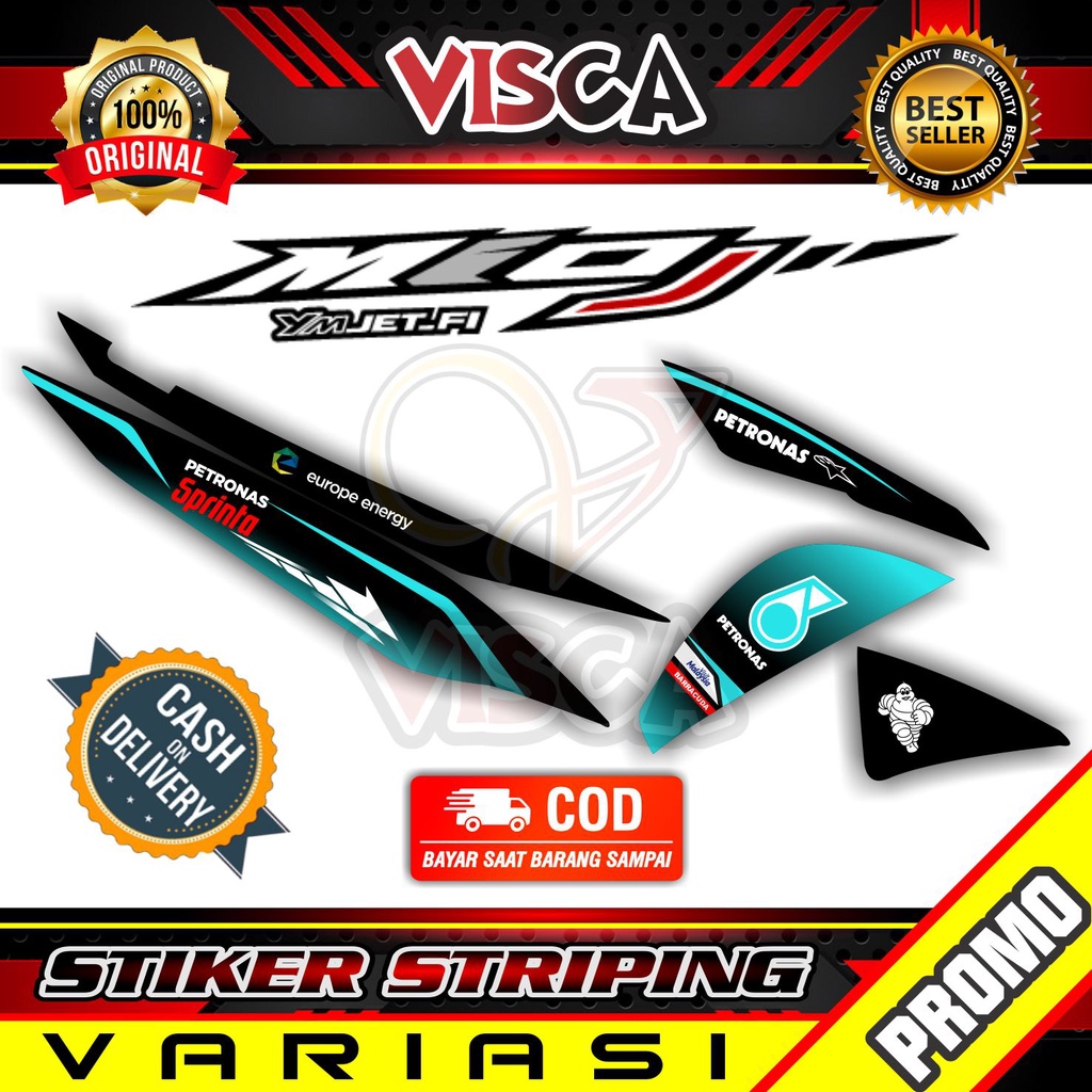 Jual Striping Mio J - Stiker Sticker Striping Variasi Lis Yamaha Mio J ...