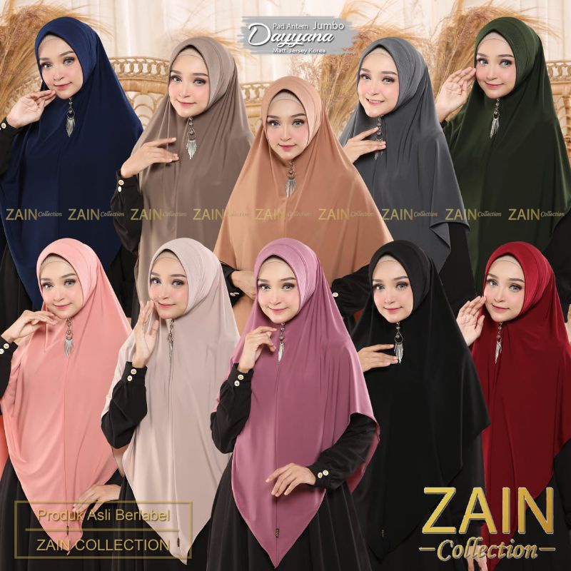 Jual Bergo Dayyana Jumbo Original Zain Hijab | Shopee Indonesia