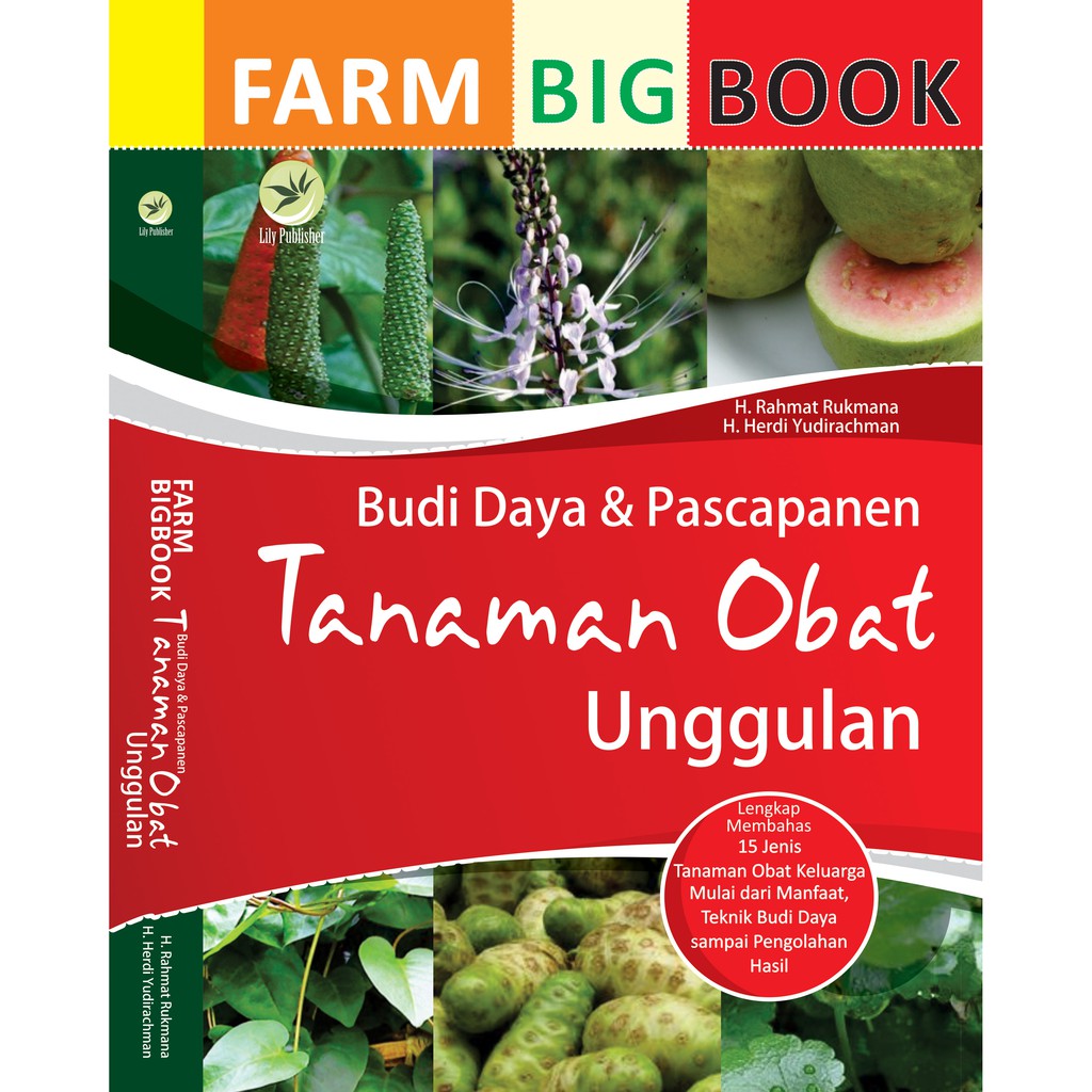 Jual Farm Big Book: Budi Daya Dan Pascapanen Tanaman Obat Unggulan ...