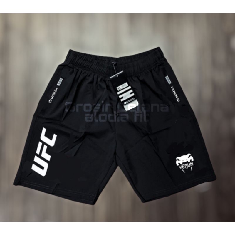 Jual celana mma fighter ufc micro saku Resleting | Shopee Indonesia