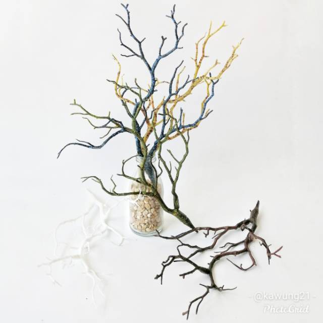 Jual Ranting Plastik Bunga Daun Artificial Hiasan Dekorasi Rangkaian ...