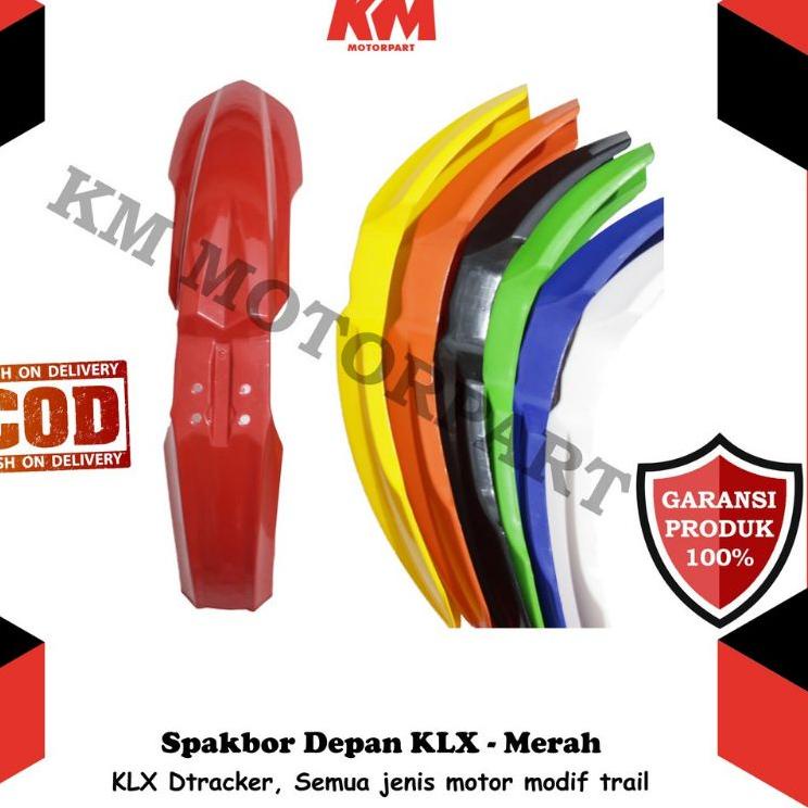 Jual 케 Spakbor Depan KLX bf Dtracker 150 250 Universal Motor Trail dan KLX Hitam Putih Hijau ...