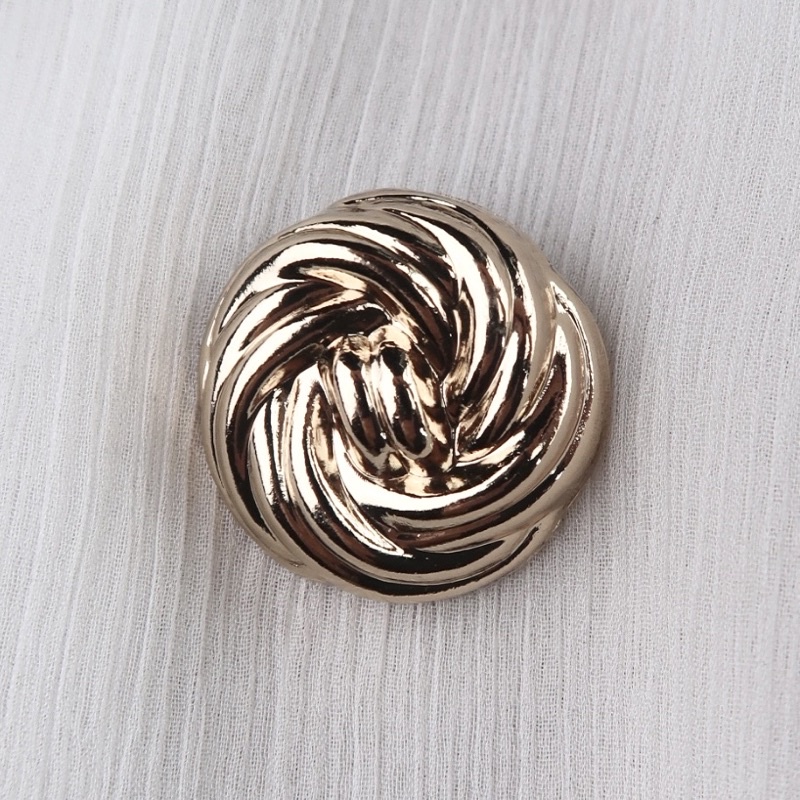 Jual Kancing Gold Glossy Tali Ikat | Kancing 25mm 2,5cm Bundar Unik ...