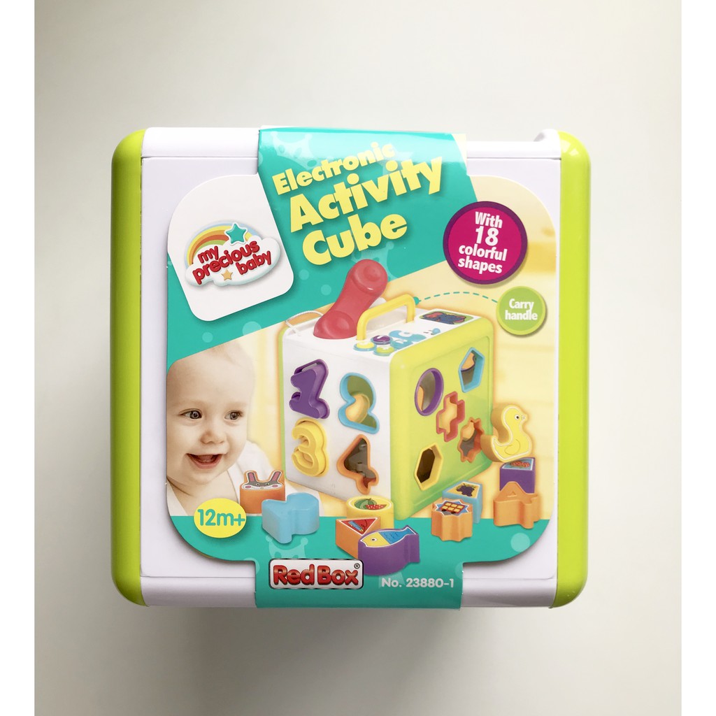 Jual Redbox My Precious Baby Electronic Activity Cube | Shopee Indonesia