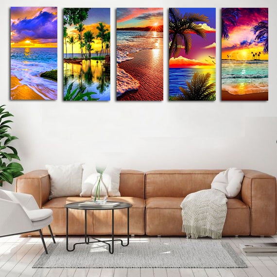 Jual WALL DECOR UKURAN 10X20 CM 6MM TEMA SUNSET | Shopee Indonesia