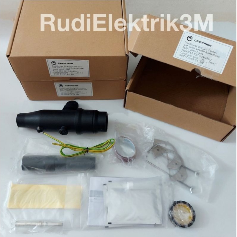 Jual Elastimold/Deadbreak Straight Connector ukuran 35-70mm | Shopee ...