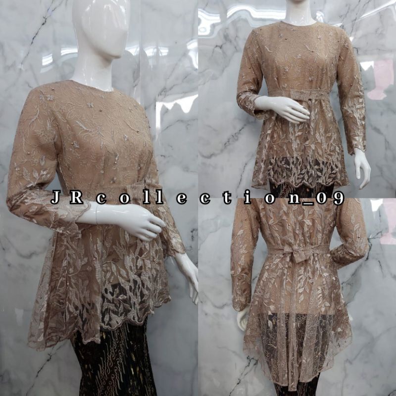 Jual Kebaya Tile / Kebaya Brukat / kebaya Pita / Kebaya Modern | Shopee ...