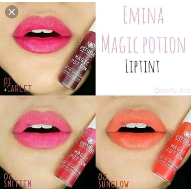 Jual Liptin Emina Magic potion | Shopee Indonesia