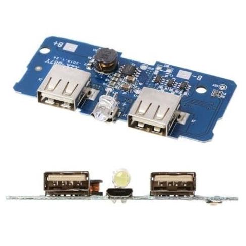 Jual JUAL Modul Powerbank 5V 2A Cas 2 Slot Multi Charger Step Up ...