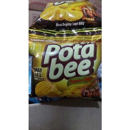 Jual Potabee Snack Kentang Barbeque 15 gr (harga per pc) | Shopee Indonesia