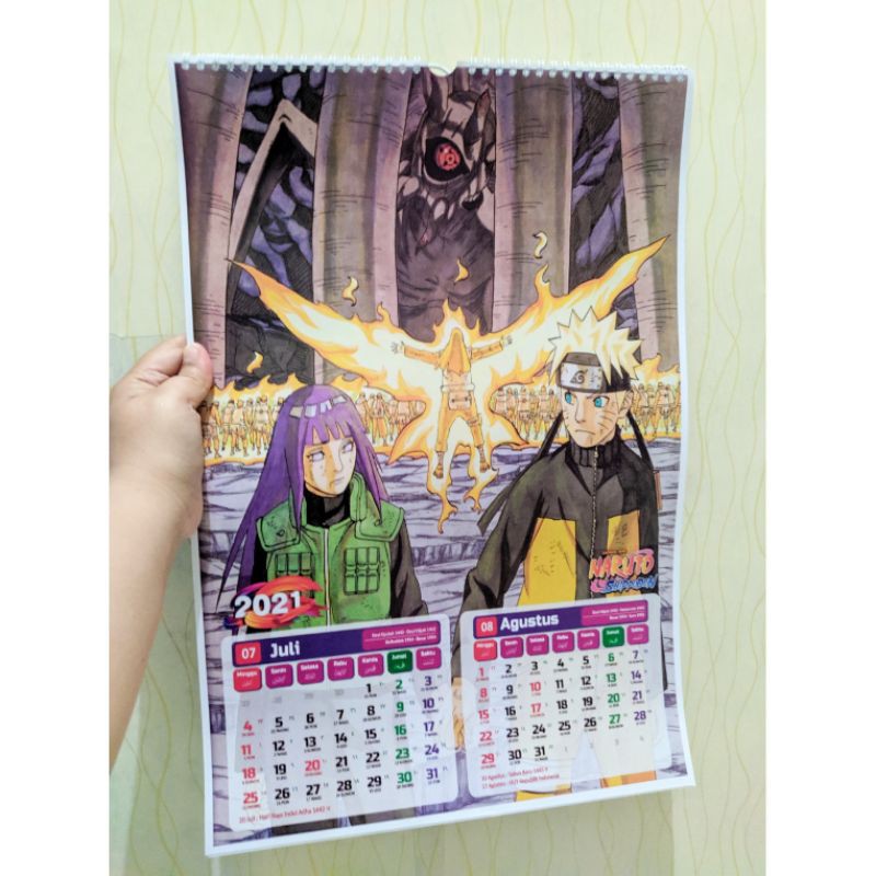 Jual KALENDER 2021 - ANIME NARUTO SHIPPUDEN | Shopee Indonesia