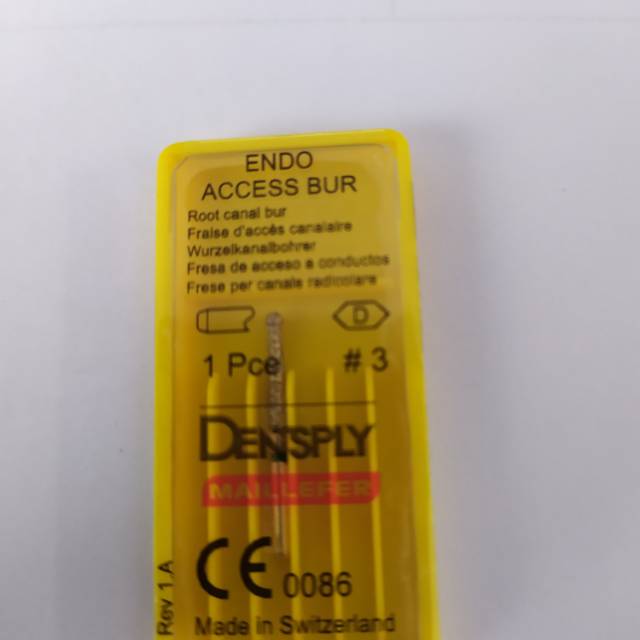 Jual Endo Access Bur acces bur Dentsply no 3 dan 2 ASLI BUKAN KW ...