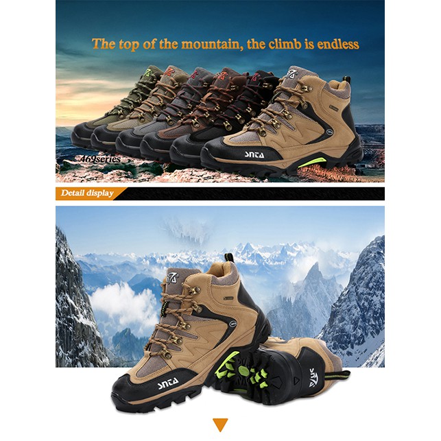 Jual Sepatu Boots Gunung SNTA 469 Adventure Series | Shopee Indonesia