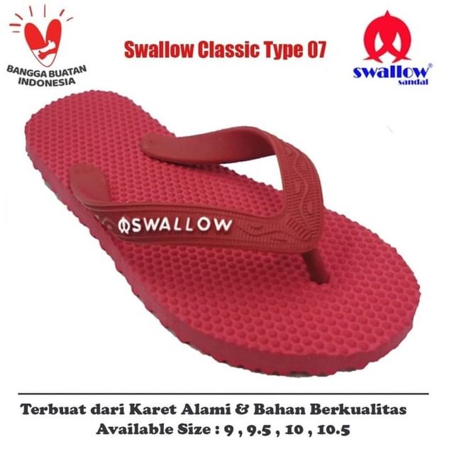 Jual Sandal Swallow Original Tipe 07 duri Sandal Jepit Karet Murni ... Jual Sandal Swallow Original Tipe 07 duri Sandal Jepit Karet Murni ...