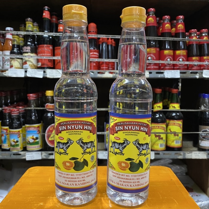 Jual (620ml) Cuka makan/ cuka dua kambing/ Cuka Sin Nyun Hin | Shopee ...