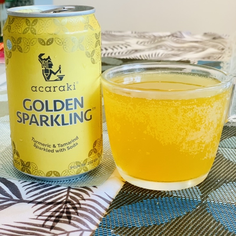 Jual acaraki golden sparkling soda turmeric tamarind murah original ...