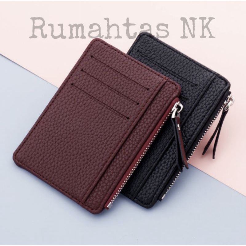 Jual Dompet Kartu Resleting Besi Card/Dompet Kartu Cantik Korea ...