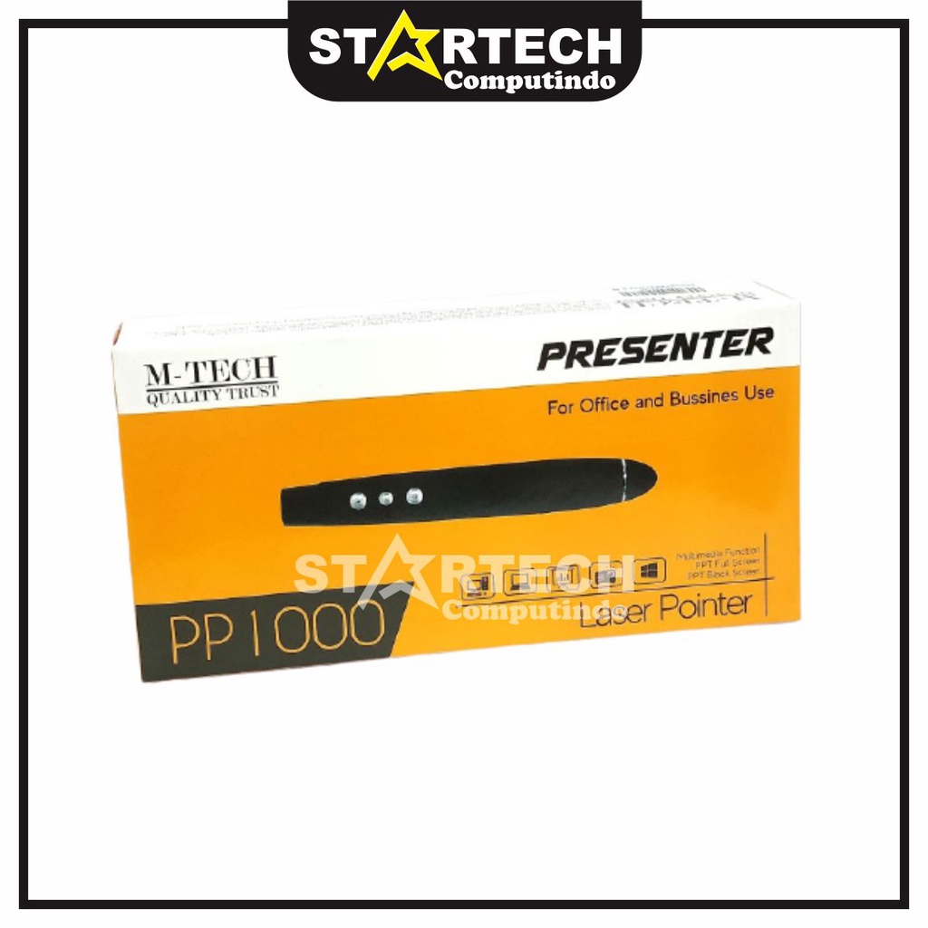 Jual M-Tech Original Laser Pointer PP1000 - Wireless Presentasi ...