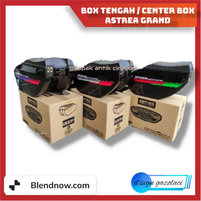Jual bagasi center bok box tengah astrea grand bulus 90 91 92 | Shopee ...