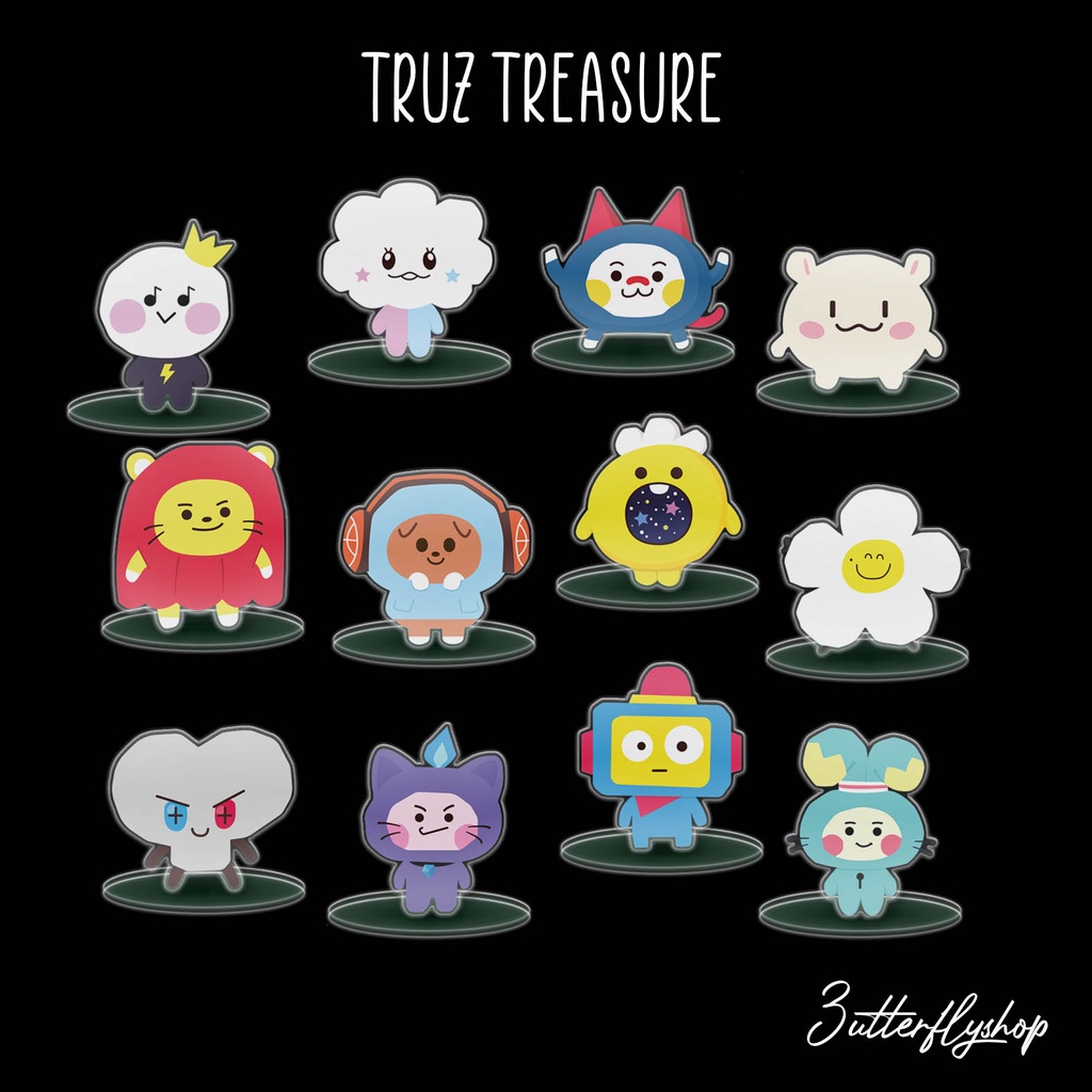 Jual [STANDEE] Treasure truz chilly romy lawoo matetsu som ruru yochi ...