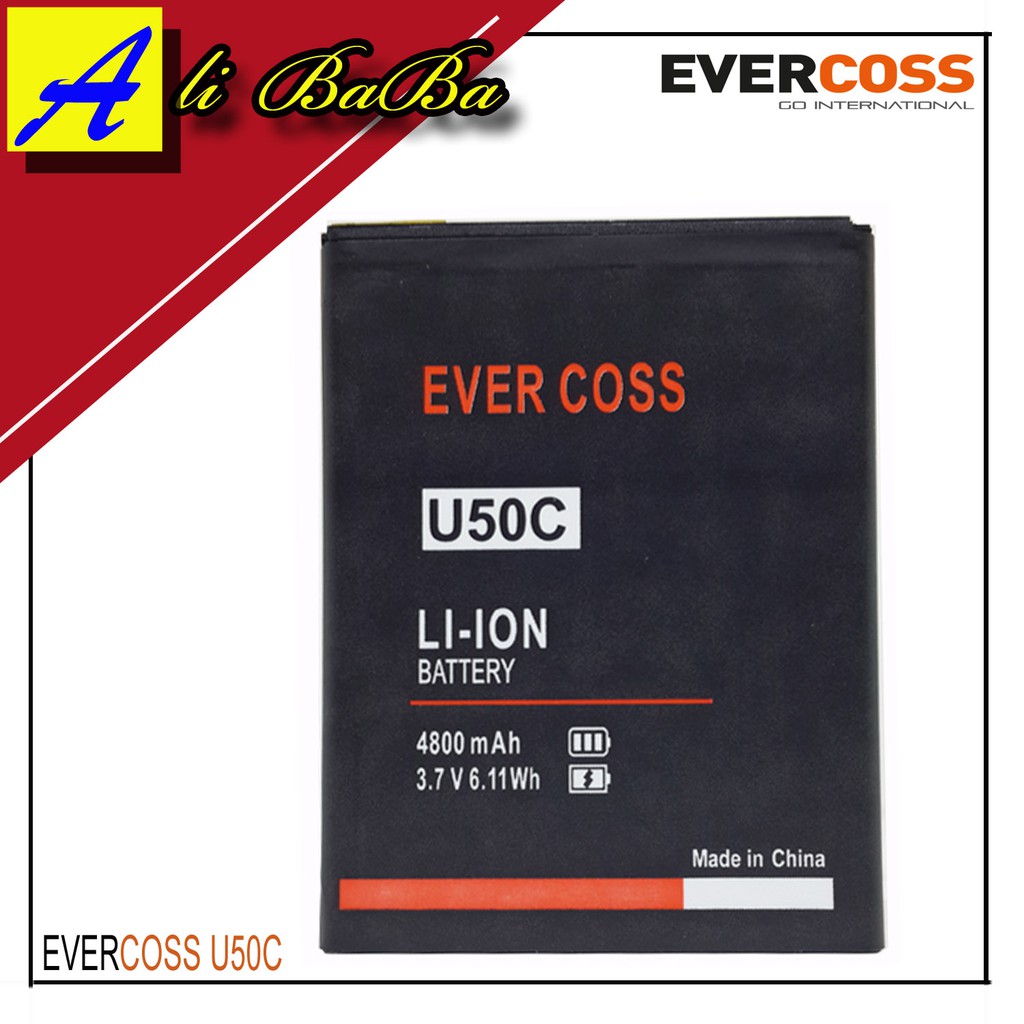 Jual Baterai Handphone Evercoss U50C Winner Y Selfie Plus 4G LTE Dobel ...