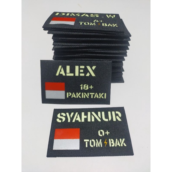 Jual PATCH LASER NAMA PDL/PATCH LASER NAMA PDH/PATCH LOGO | Shopee ...