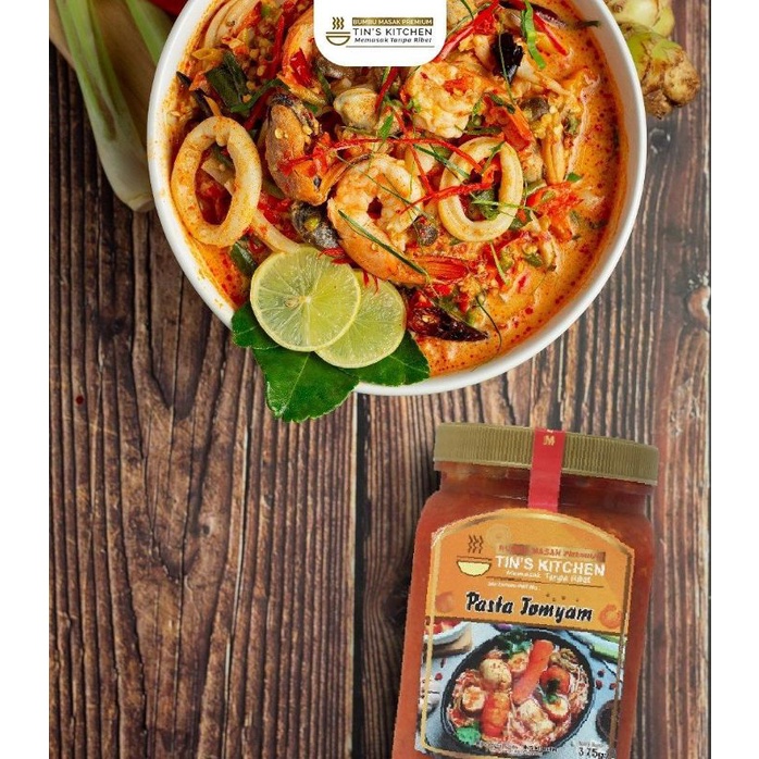 Jual PASTA TOM YAM TINS KITCHEN 220 gram | Shopee Indonesia
