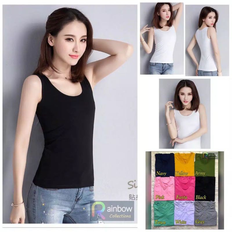 Jual Tank Top | Tangtop | Tengtop | singlet | Kaos Dalam Wanita Tali ...
