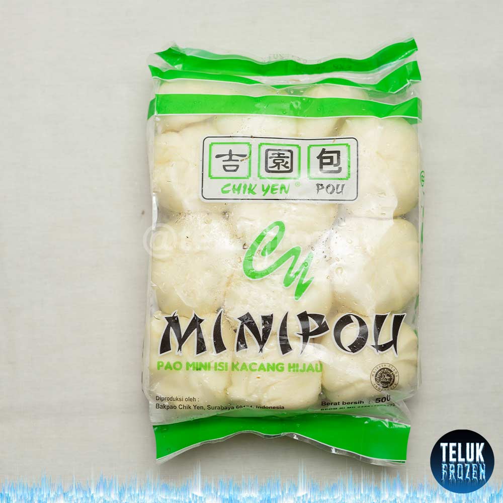 Jual Chik yen minipou rasa kacang ijo 500 gr / mantau kacang hijau ...