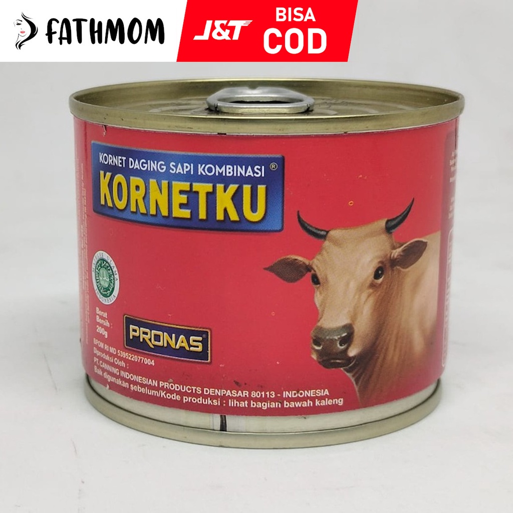 Jual PRONAS Kornetku Daging Sapi Kaleng 200gr | Shopee Indonesia