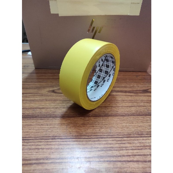Jual 3m floor marking tape 764 Yellow size 30mm x 33M Lakban garis Lantai / Isolasi Garis ...