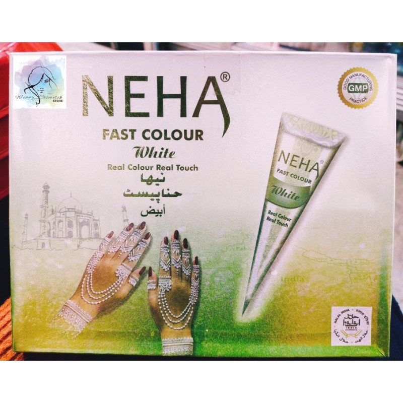 Jual NEHA PASTE COLOUR WHITE ORIGINAL | Shopee Indonesia
