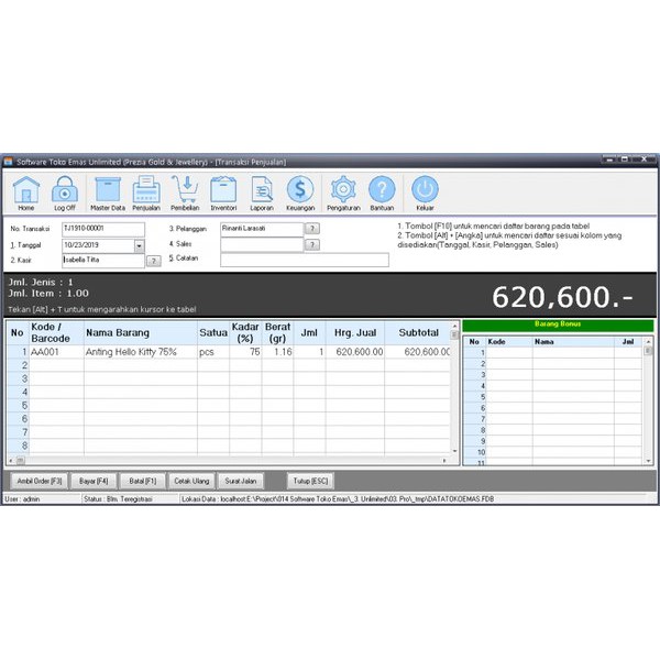 Jual Software Toko Emas unlimited pc | Shopee Indonesia